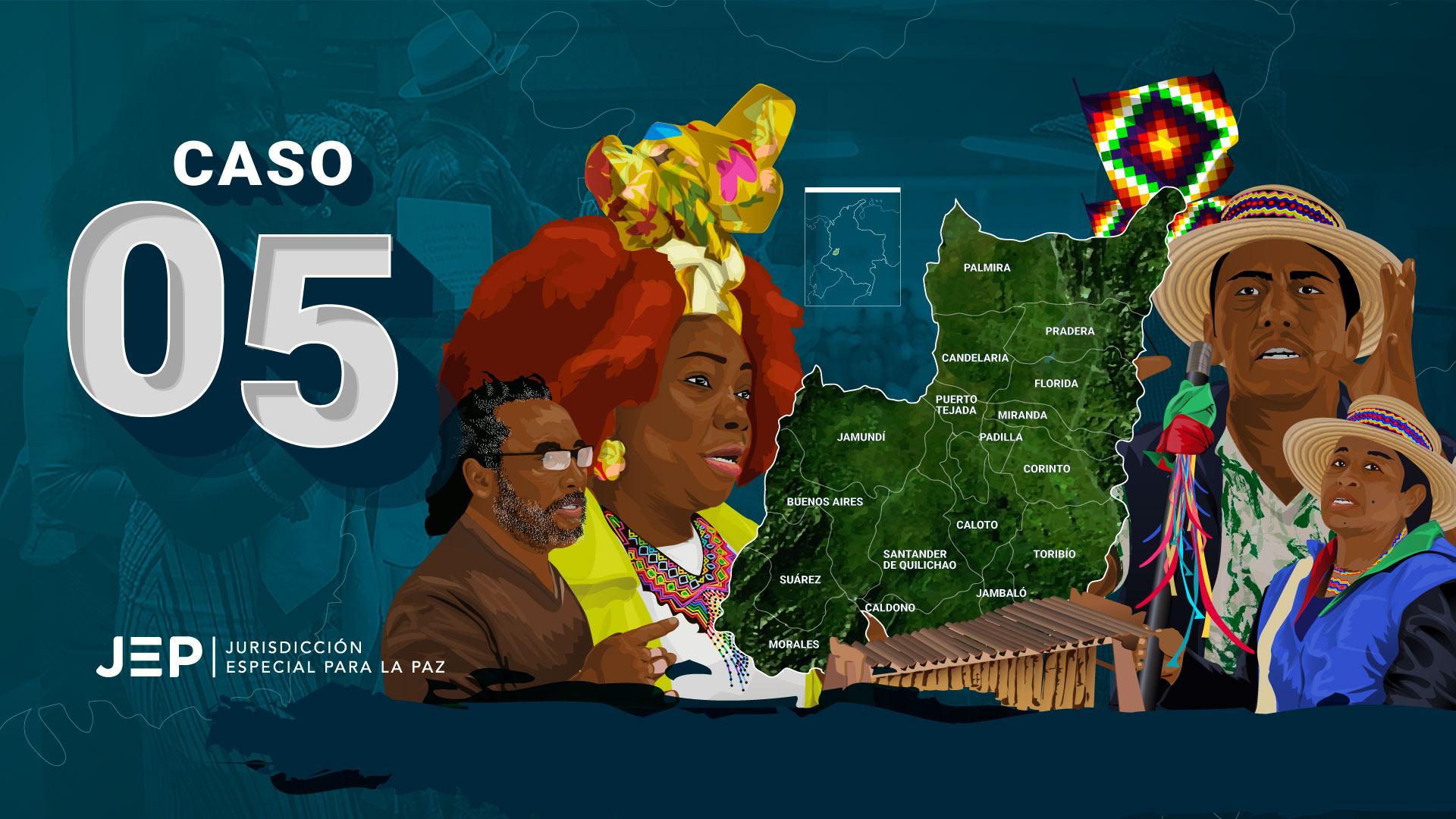 Caso 05: Prioriza situación territorial en la región del norte del Cauca y el sur del Valle del ...